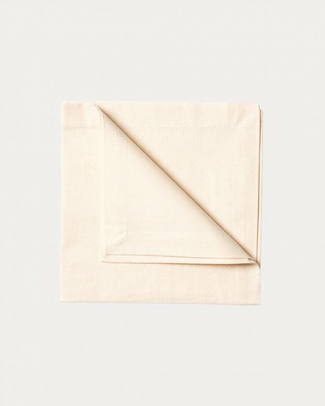 ROBERT napkin in cotton beige made of 100% cotton